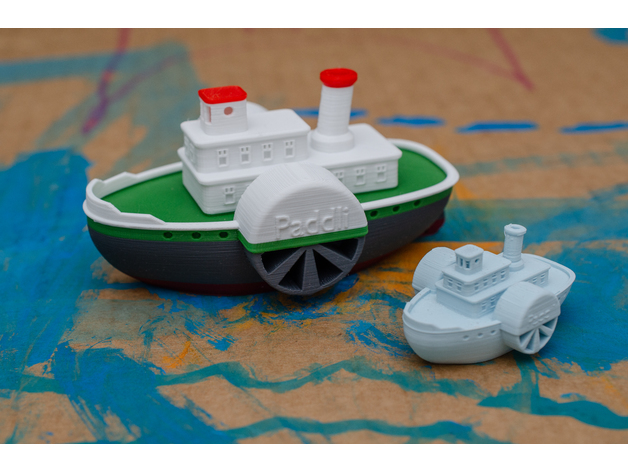 Paddli - a simple bathtub boat by vandragon_de | Download free STL ...