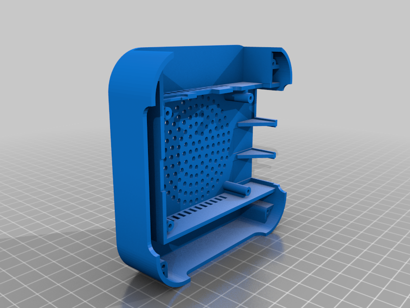 Raspberry Pi RAMS Case by huczekdesign | Download free STL model ...
