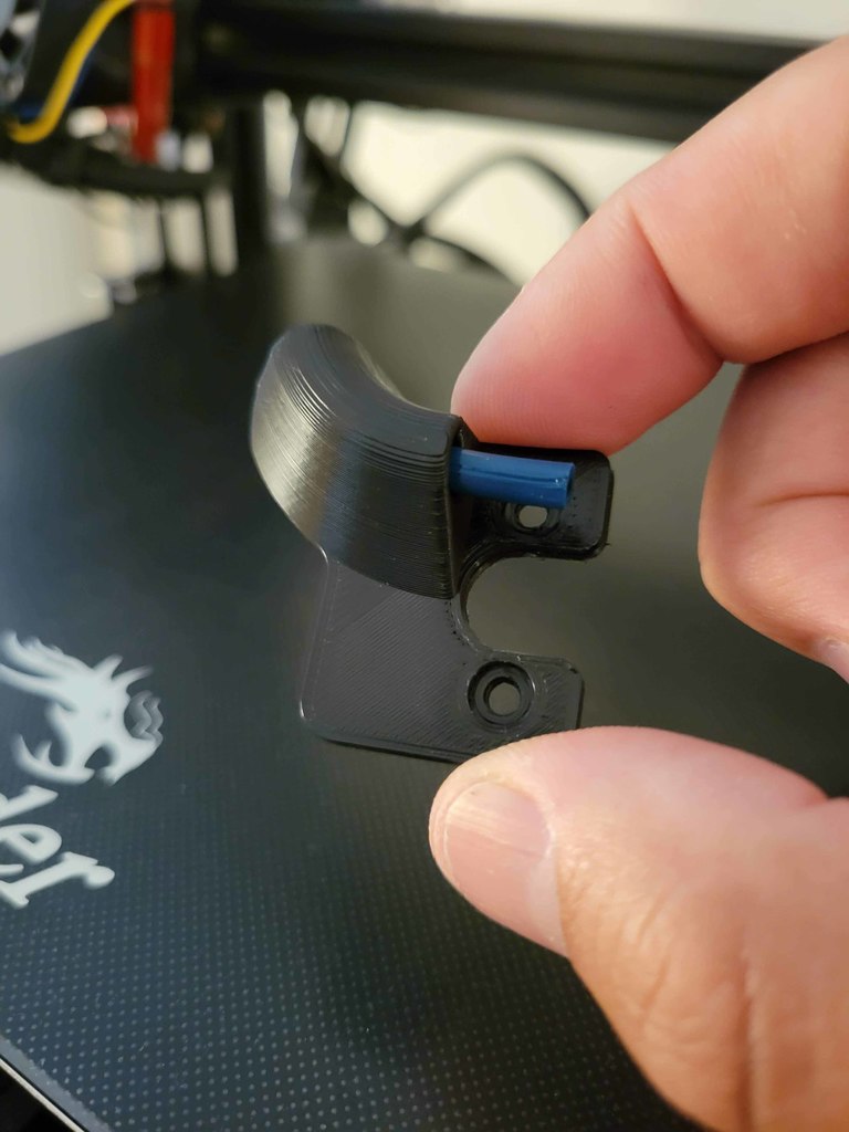 Ender 3 V2 Filament Guide by huczekdesign | Download free STL model ...