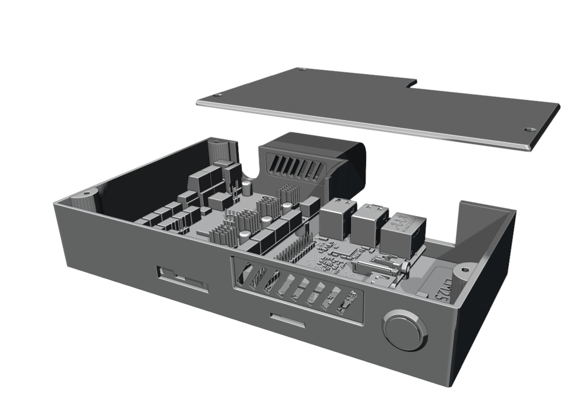 SkrPi Desktop Electronics Case for 3D Printers by Grayfaux | Download ...