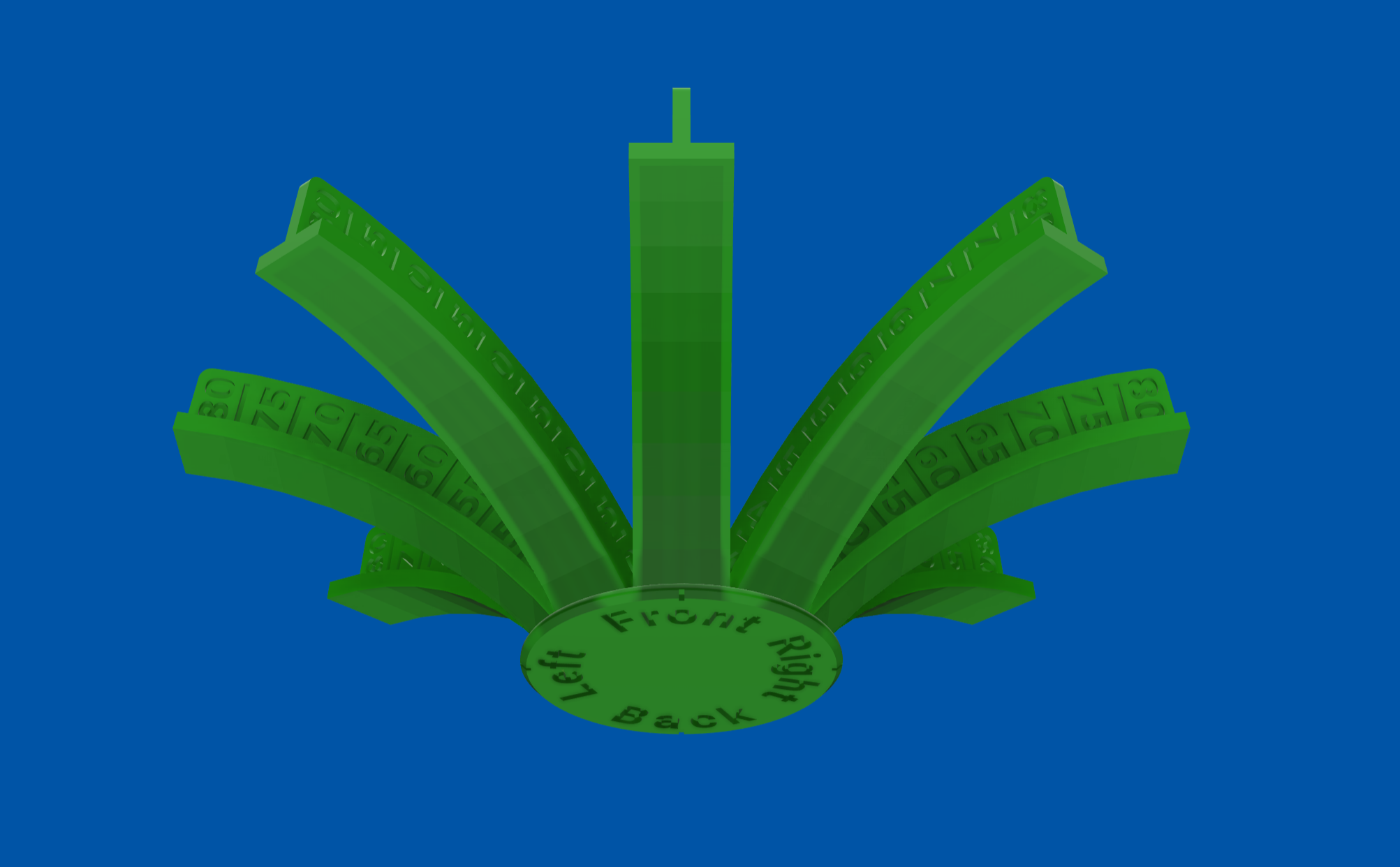 Octofoil Overhang Tower por matthewlloyd | Descargar modelo STL ...