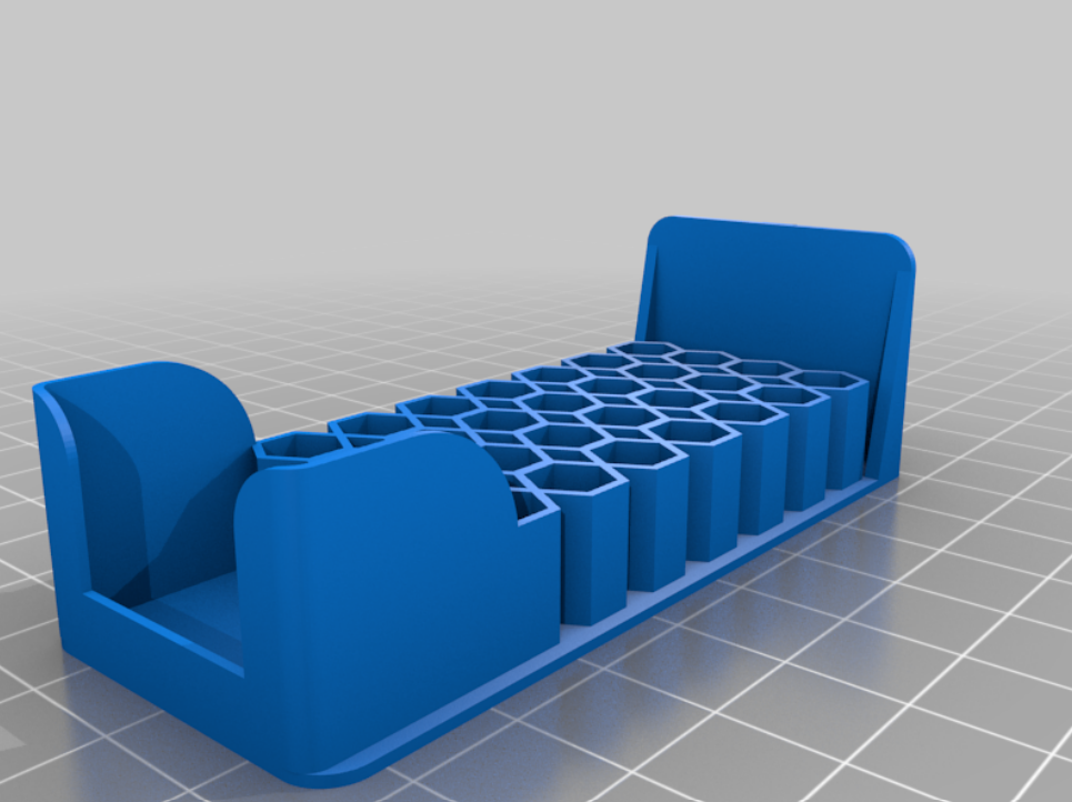 Hex Bit Storage For 1 4 Hex Bits By IsiTapier Download Free STL