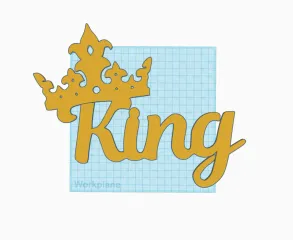 KING by Namitha Mariyam | Download free STL model | Printables.com