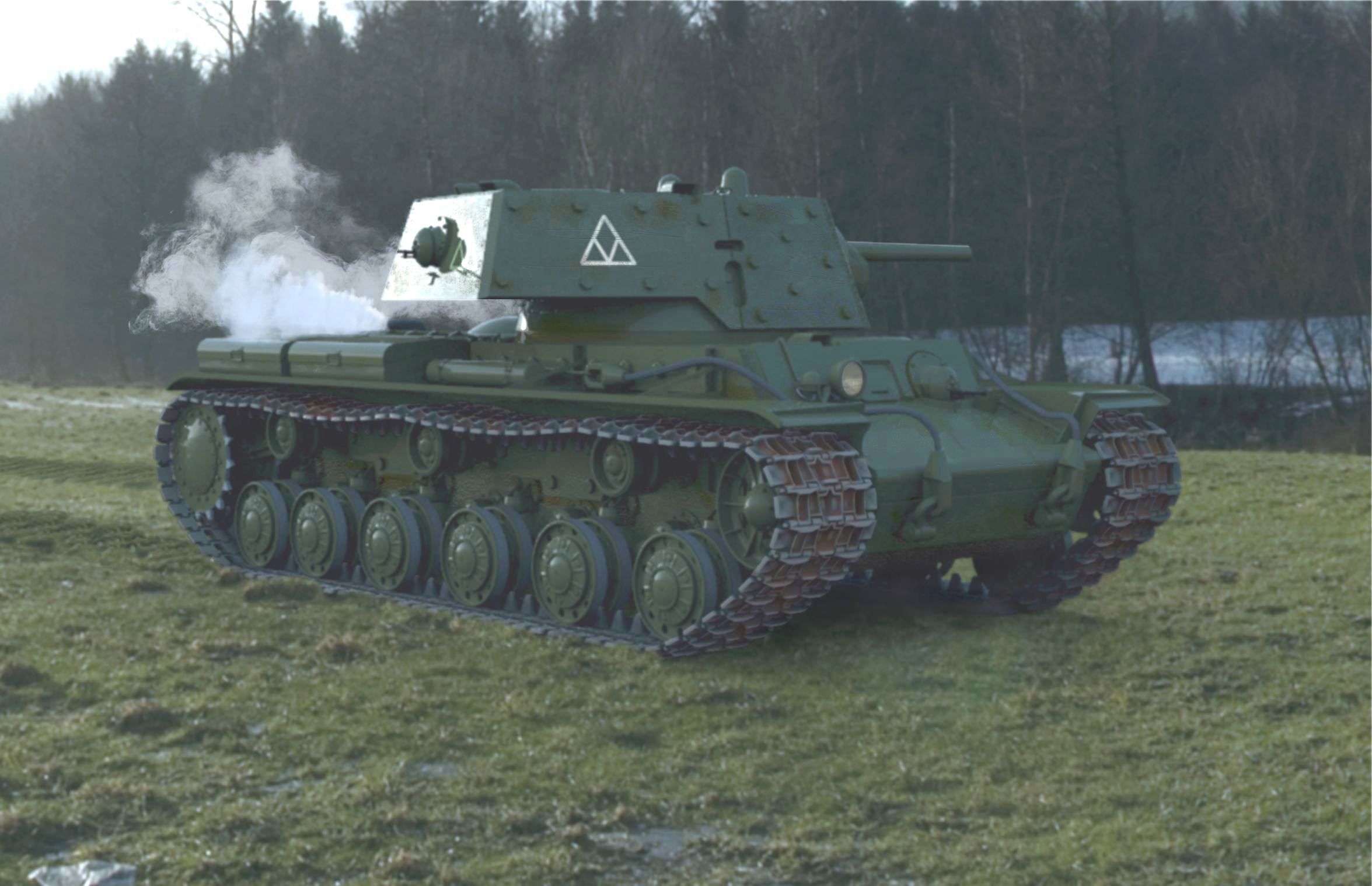 Konverzní sada KV-1E pro RC model KV-1 1:10 by Salin10 | Download free ...