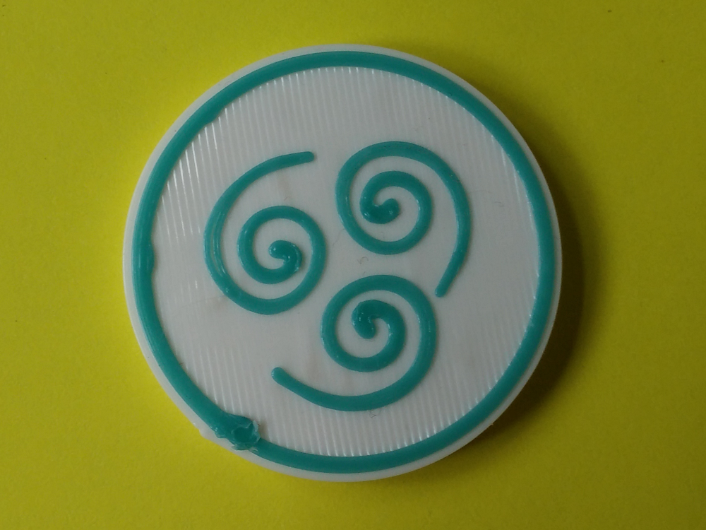 Fridge Toys: Atla Air Symbol by planetar | Download free STL model ...