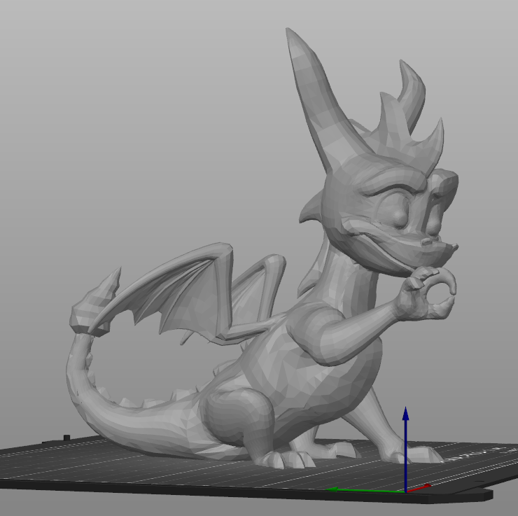 Spyro the Dragon (poses: Okay 👌) monochrom by Rapterron | Download free ...