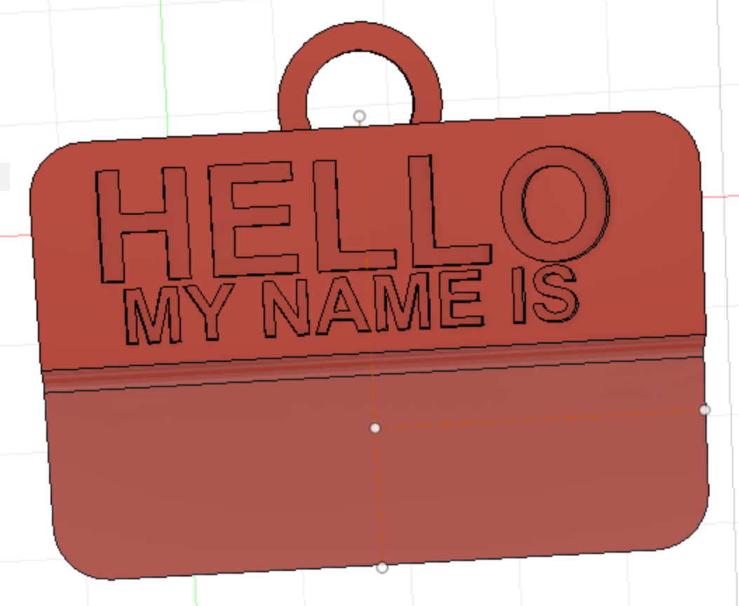 Hello My Name is Tag 4x6 by Tom Anderson (The Real NEO) | Download free ...