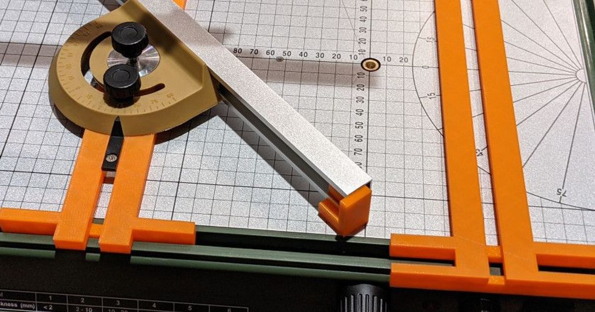 Angle Slider fence end caps by ZeeTwii | Download free STL model ...