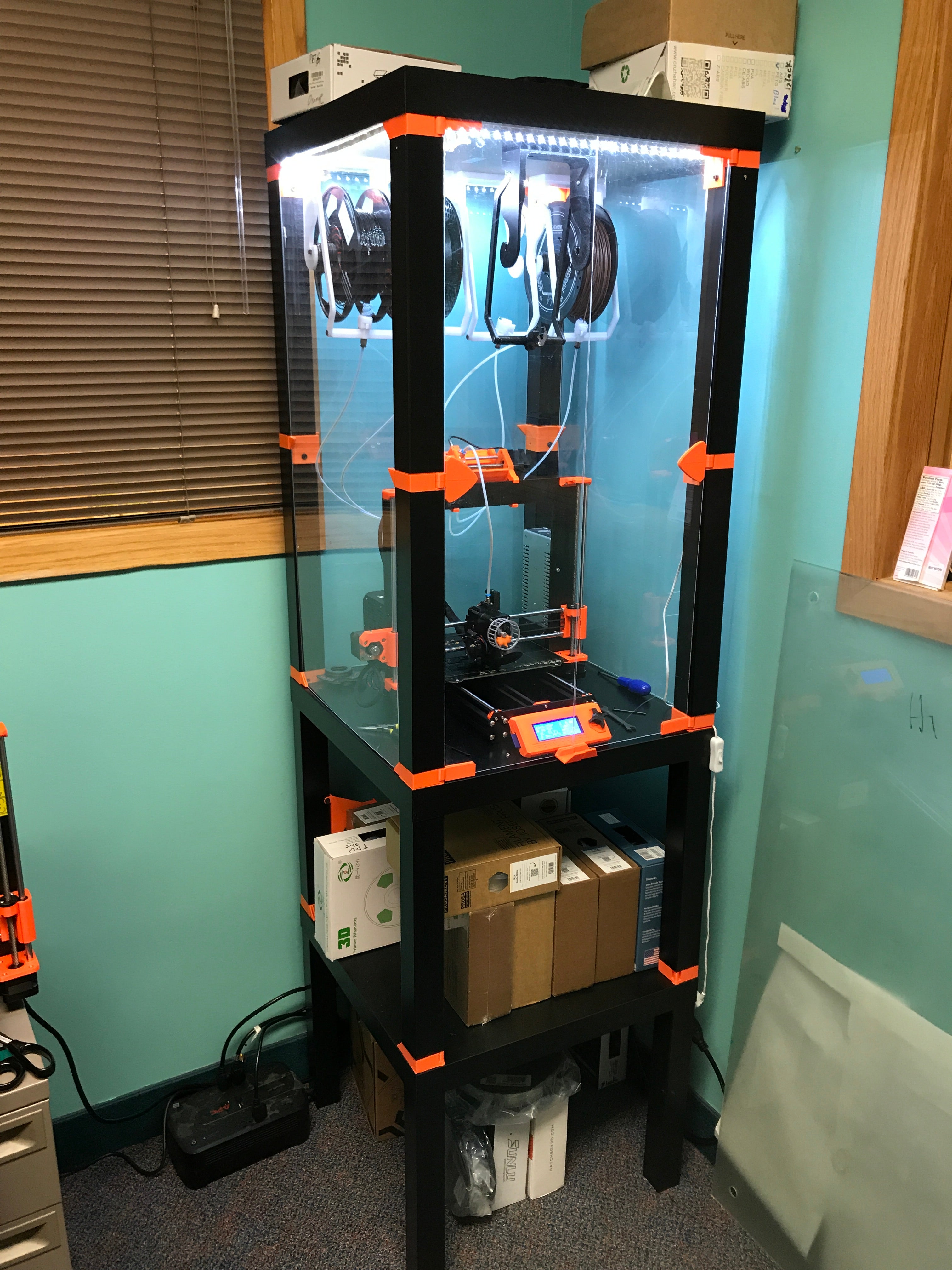 Double Stack IKEA LACK Enclosure V1 (works w/ MMU2s) by Mordiev ...