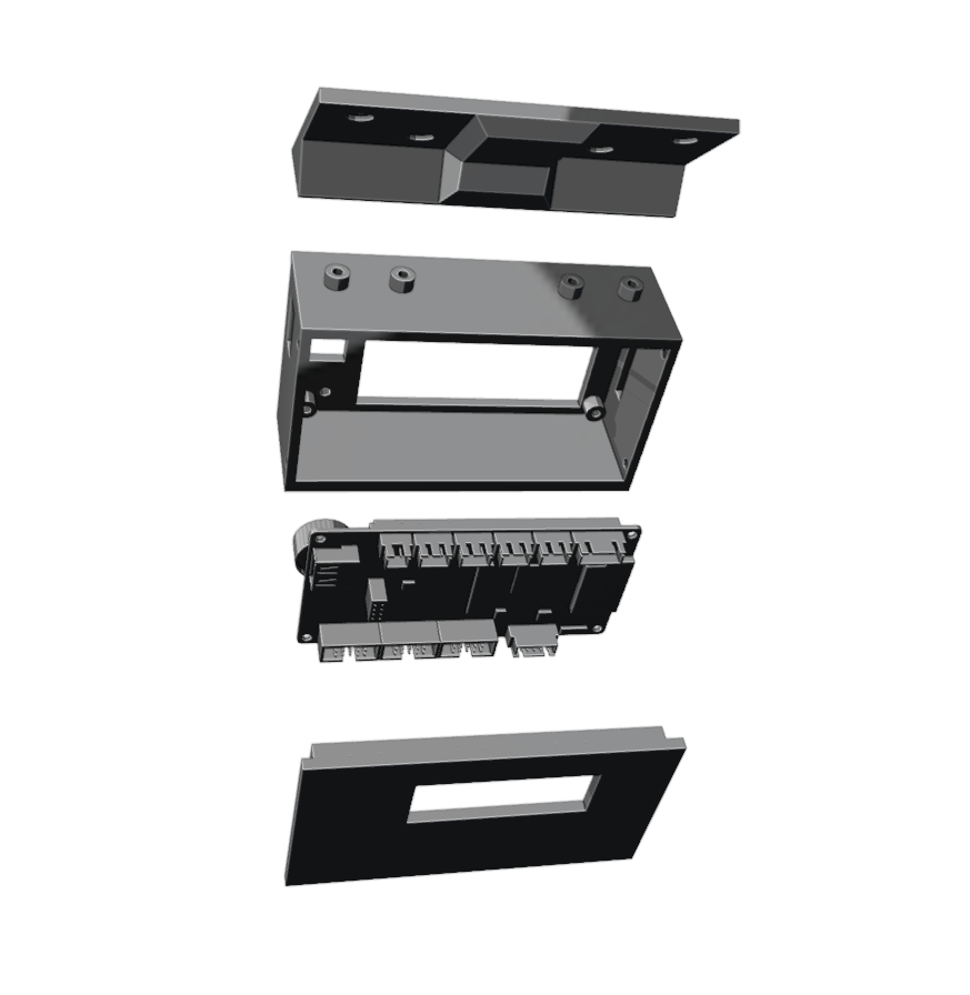 TFT35 V3 Enclosure Screen Case by Grayfaux | Download free STL model ...
