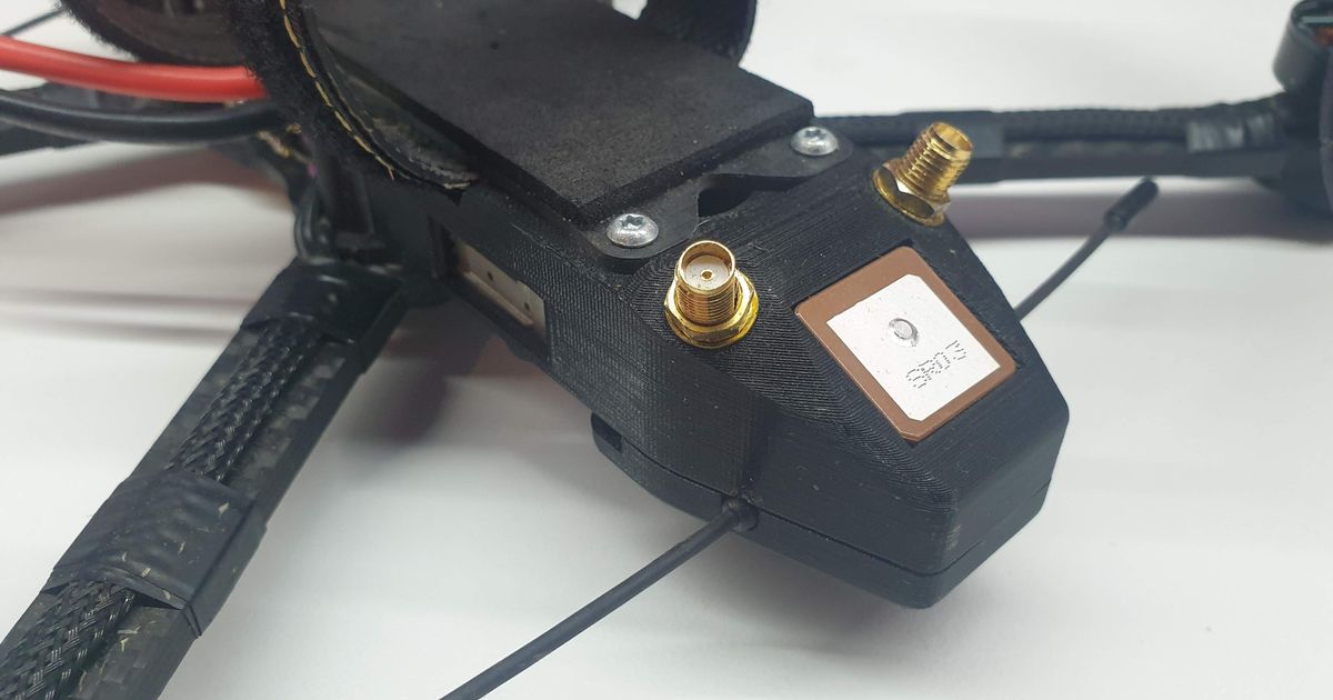 Rotorama Buddy 7" ( DJI FPV Air Unit + 2x SMA antena + TBS GPS + TBS T ...