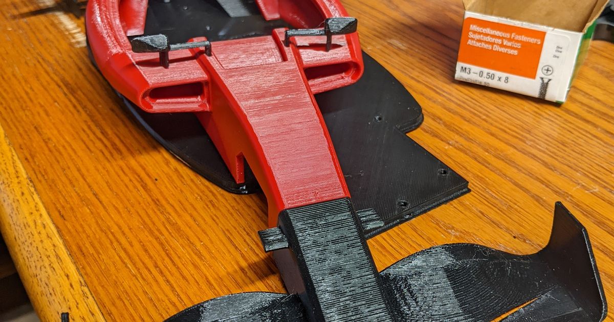 OpenRC F1 2022 - Front Body and Mirrors by Inverted Pursuits Lab ...