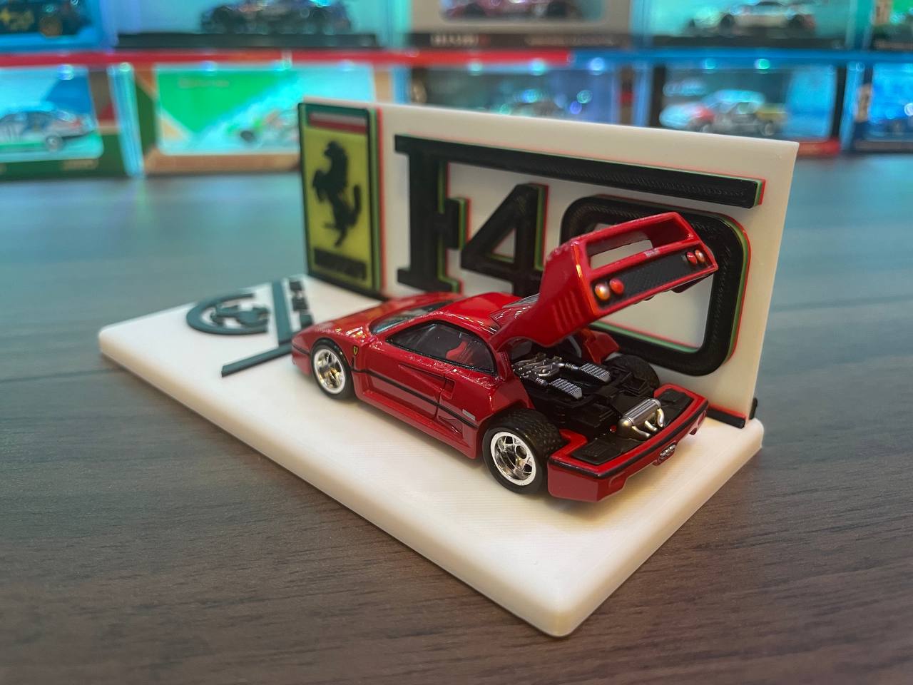 Tomica Ferrari F40 Display Base by GigaPenguin | Download free STL ...