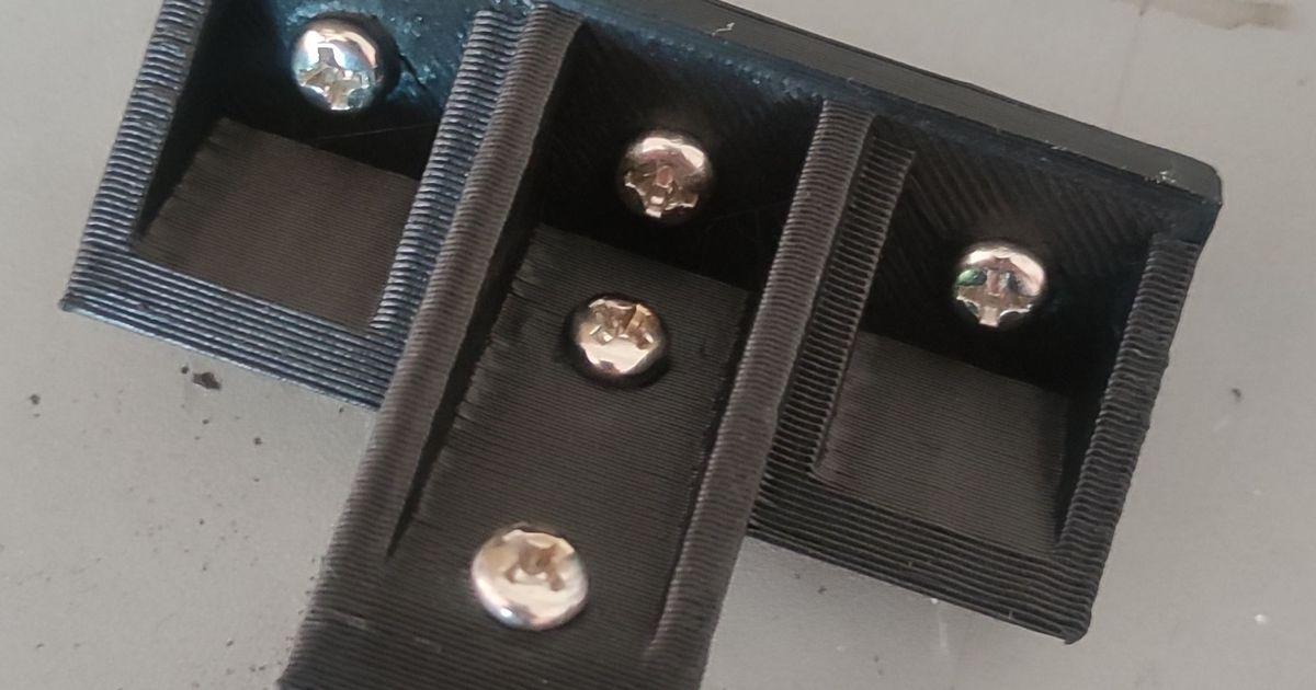 2020 stack corner connector by DirtyPrints | Download free STL model ...