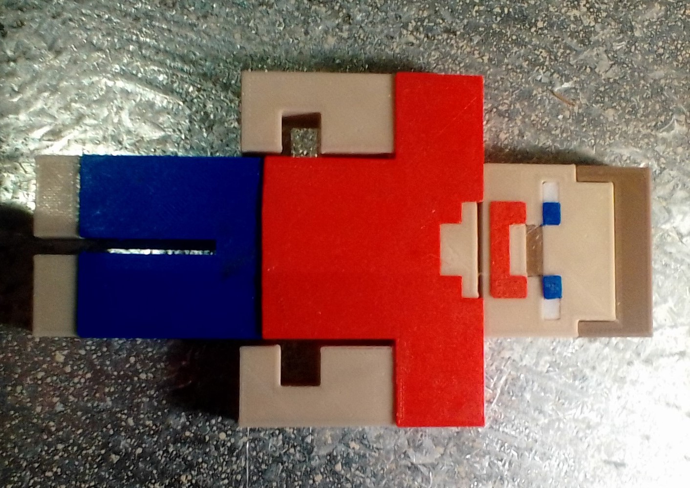 Minecraft Character Magnet with Changeable Clothes and Hair por Fot717 ...