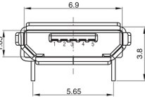 USB Connector Holder Block by Leapnlarry | Download free STL model ...