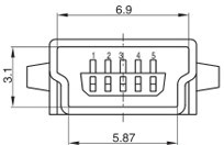 USB Connector Holder Block by Leapnlarry | Download free STL model ...