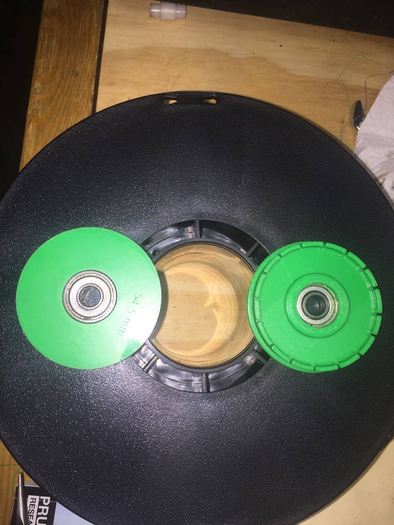 Filament Spool Adapters with Skate Bearing by Leapnlarry | Download ...