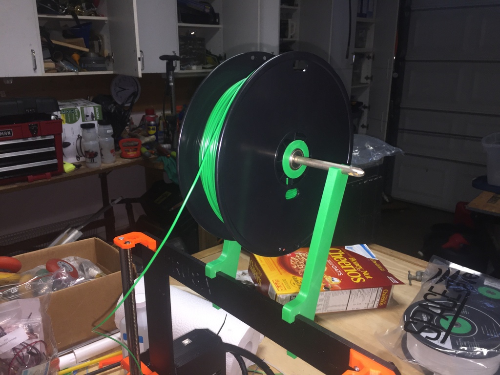 Filament Spool Adapters with Skate Bearing by Leapnlarry | Download ...