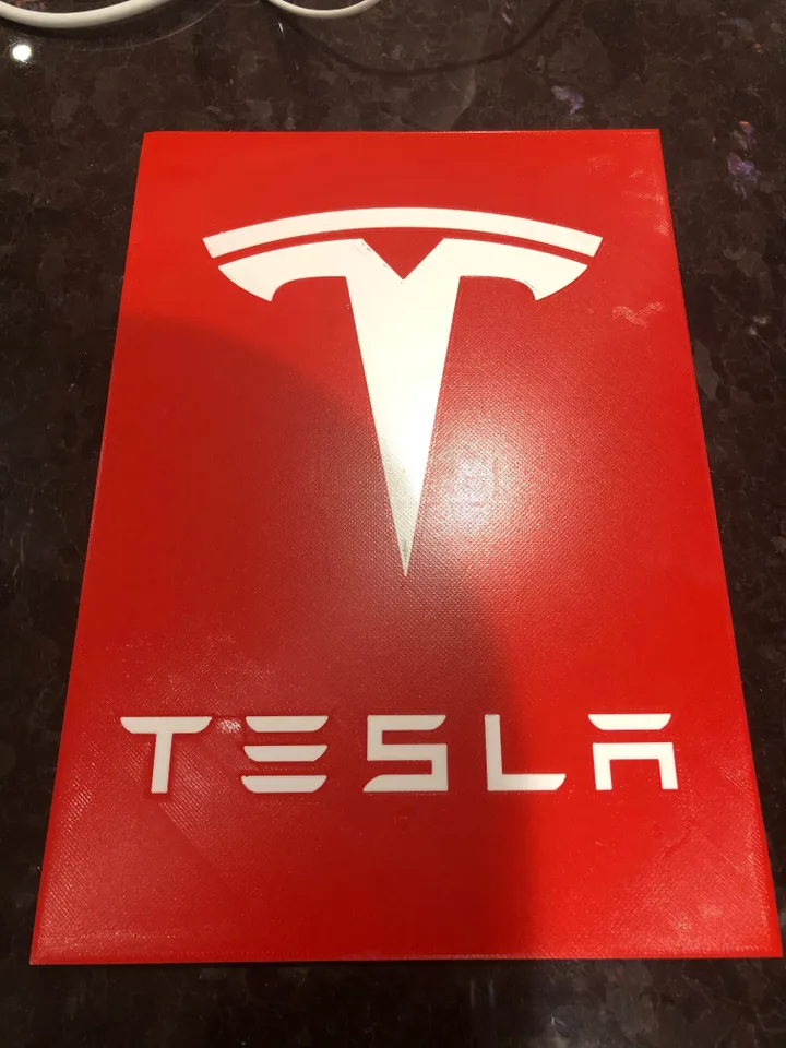 Tesla logo by Johncoffee | Download free STL model | Printables.com