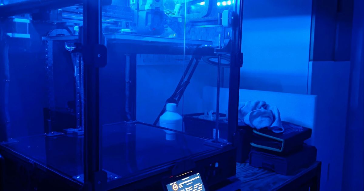 LED strip mount for Voron or standard 2020 Extrusion by Twostroke ...