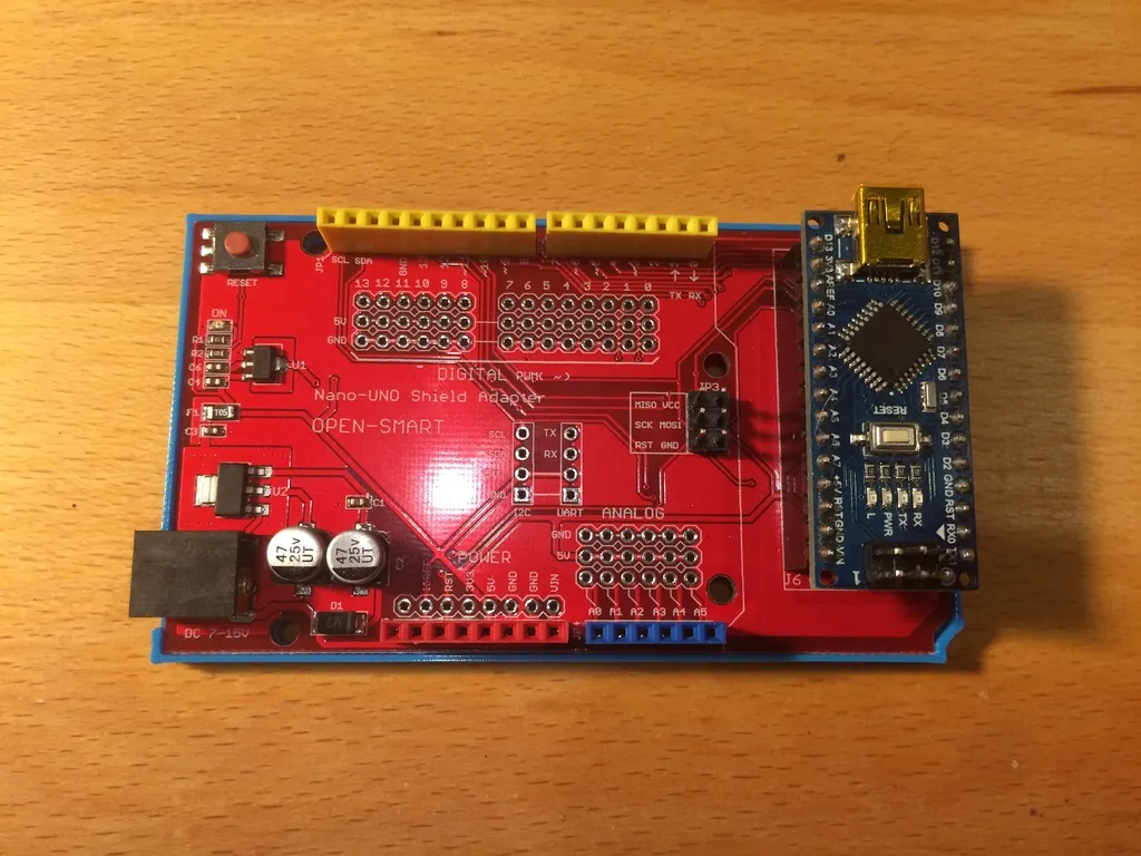 Arduino Nano - UNO Shield Adapter bumper by lpla | Download free STL ...