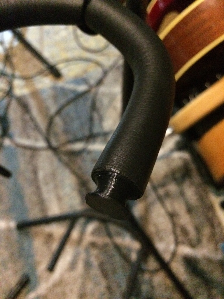 Guitar stand plug with holder by lpla | Download free STL model ...