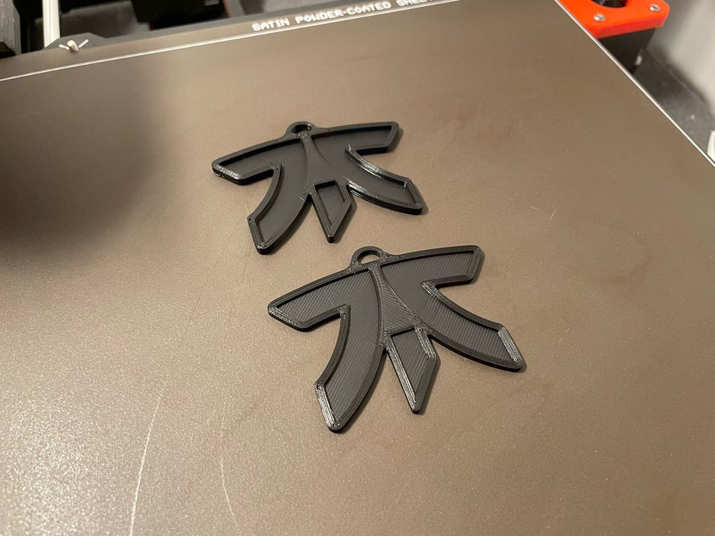 Fnatic Esports Logo Keychain (2021) by Alecks | Download free STL model ...