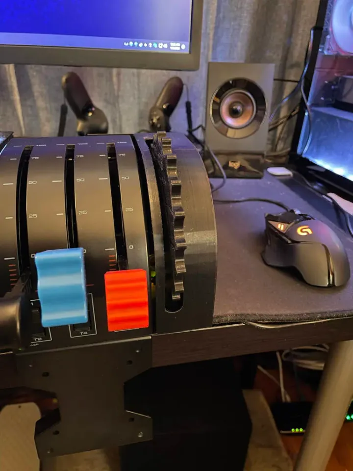 Logitech Saitek Trim Wheel for Flight Throttle Quadrant by GutBomb ...