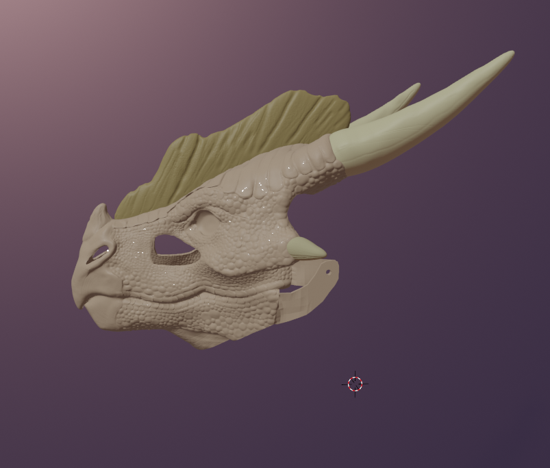 Sandwing Dragon Mask by DragonArtist15 | Download free STL model ...