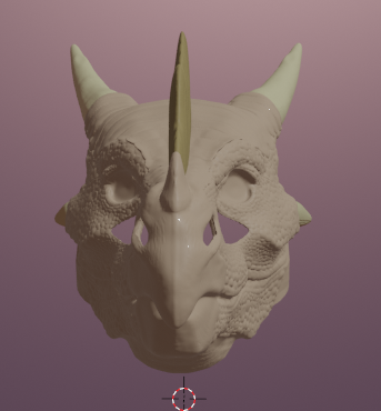 Sandwing Dragon Mask by DragonArtist15 | Download free STL model ...