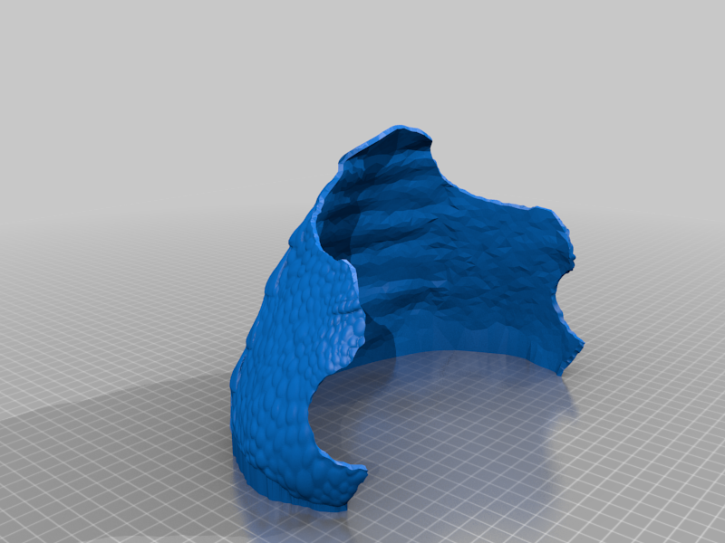 Sandwing Dragon Mask by DragonArtist15 | Download free STL model ...