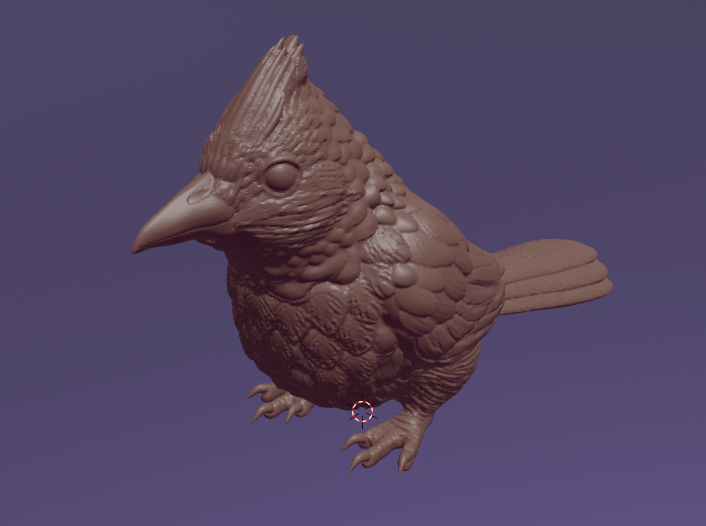 Sitting Bulbul by DragonArtist15 | Download free STL model | Printables.com