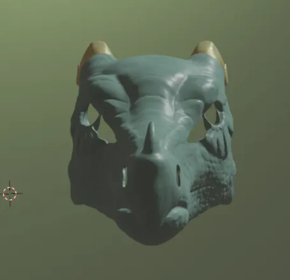 Rainwing Dragon Mask by DragonArtist15 | Download free STL model ...