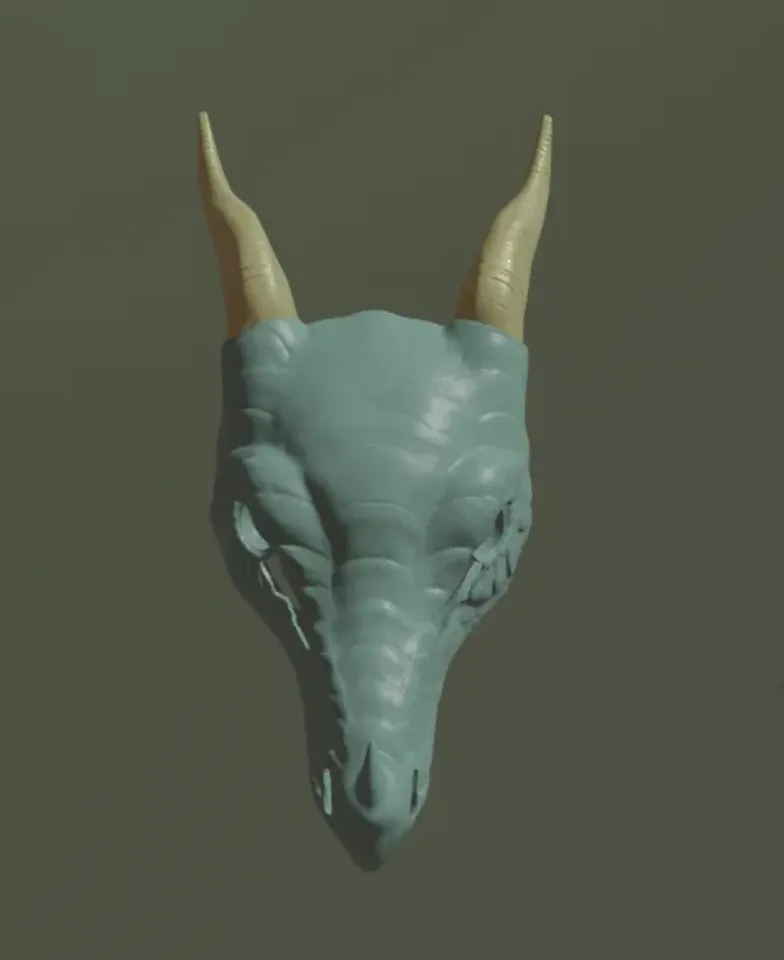 Rainwing Dragon Mask by DragonArtist15 | Download free STL model ...