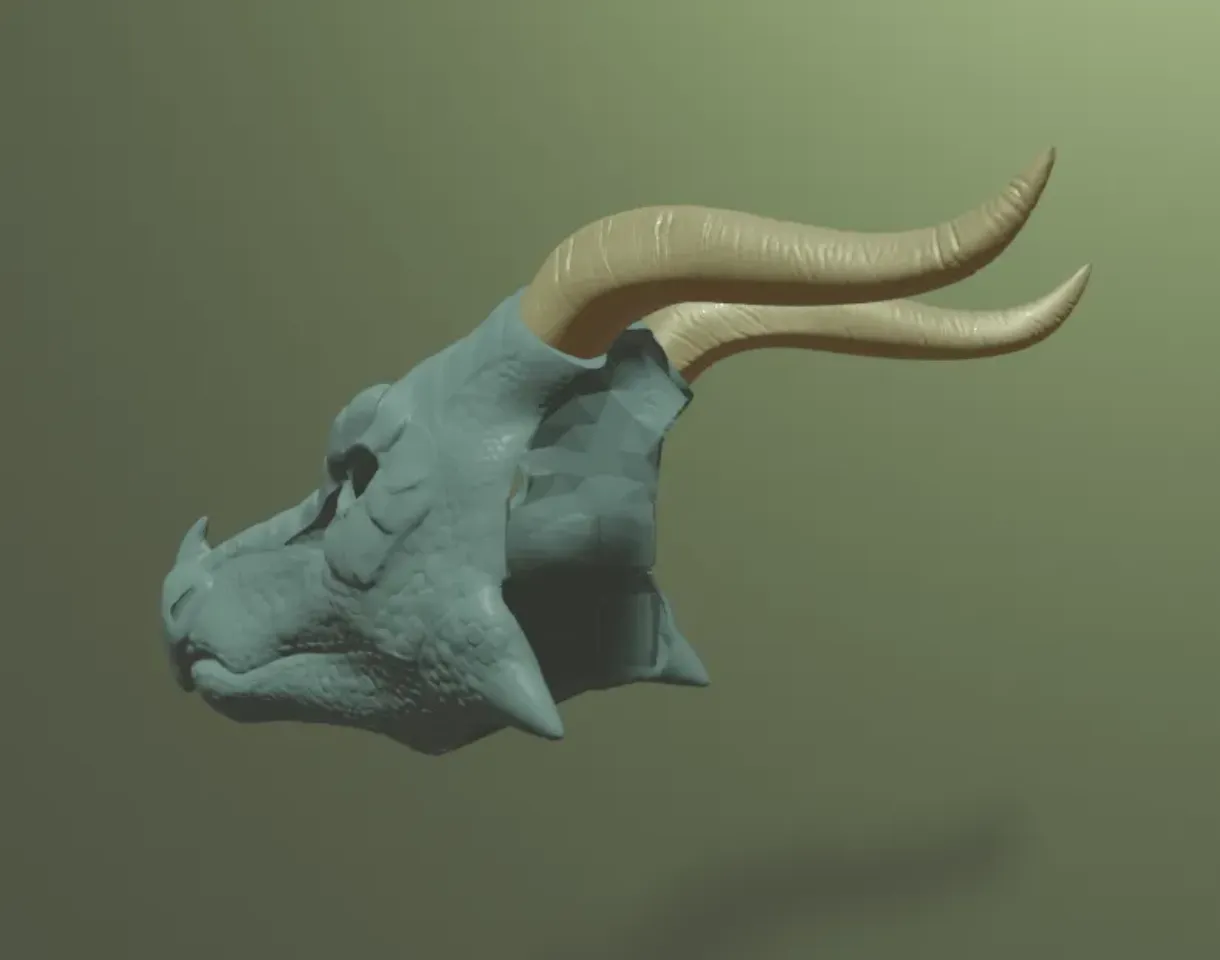 Rainwing Dragon Mask by DragonArtist15 | Download free STL model ...