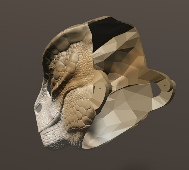 Argonian Mask by DragonArtist15 | Download free STL model | Printables.com