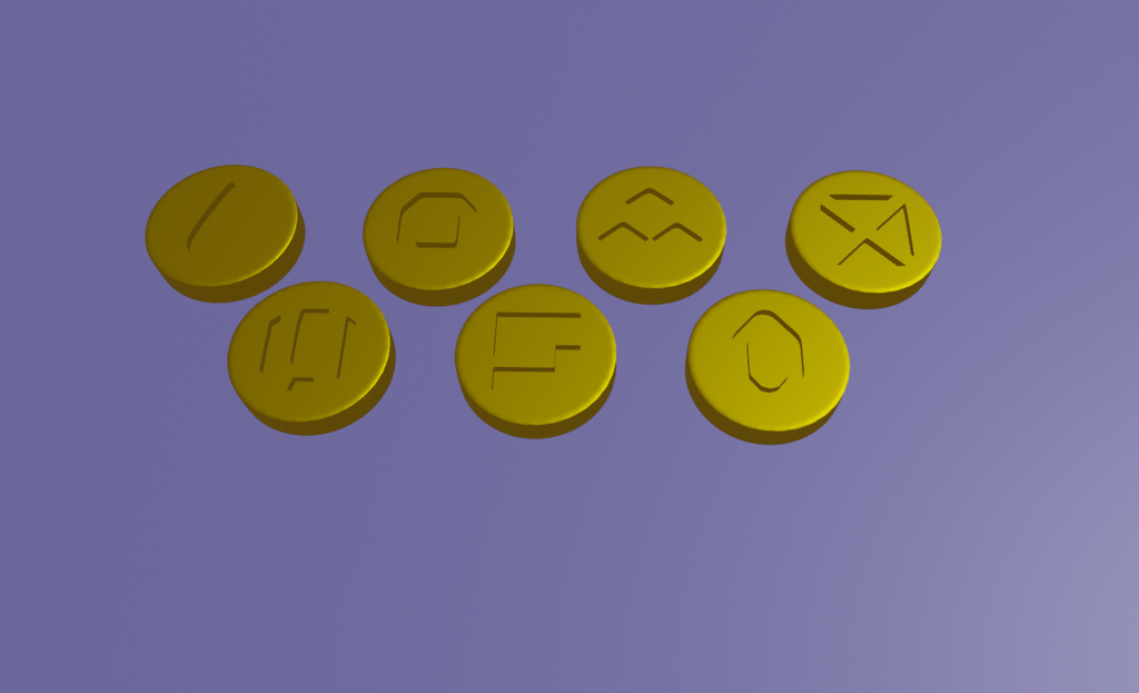 Pokemon Emerald Battle Frontier Symbols by DragonArtist15 | Download ...
