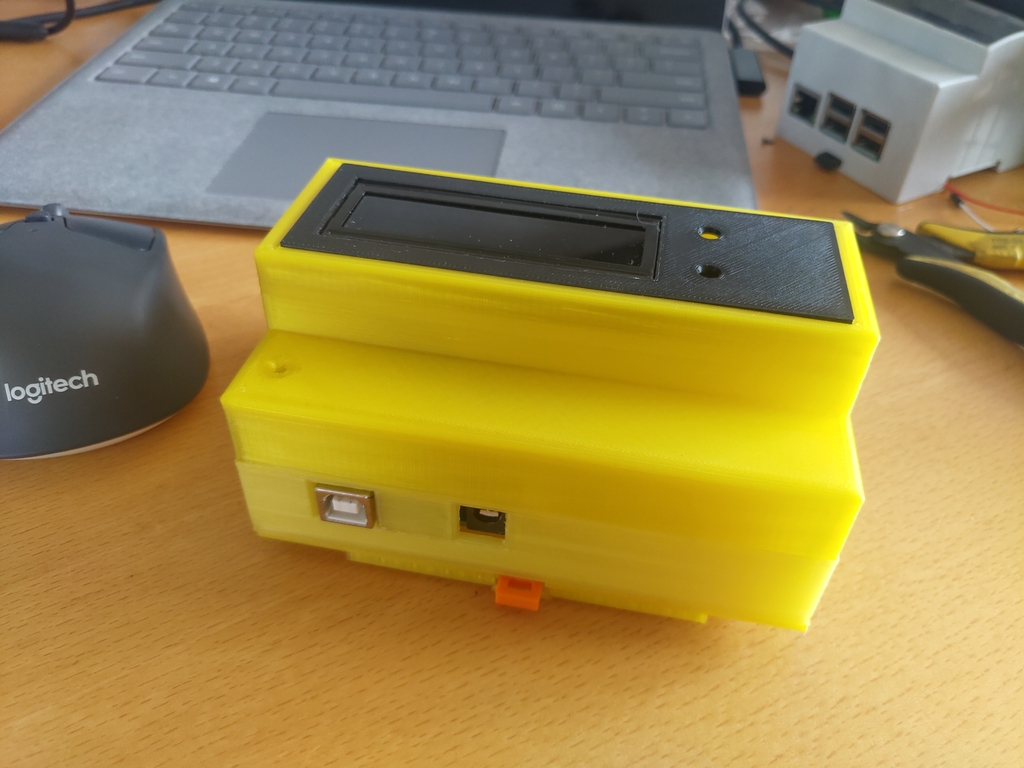 Arduino DIN case von Feken | Kostenloses STL-Modell herunterladen ...