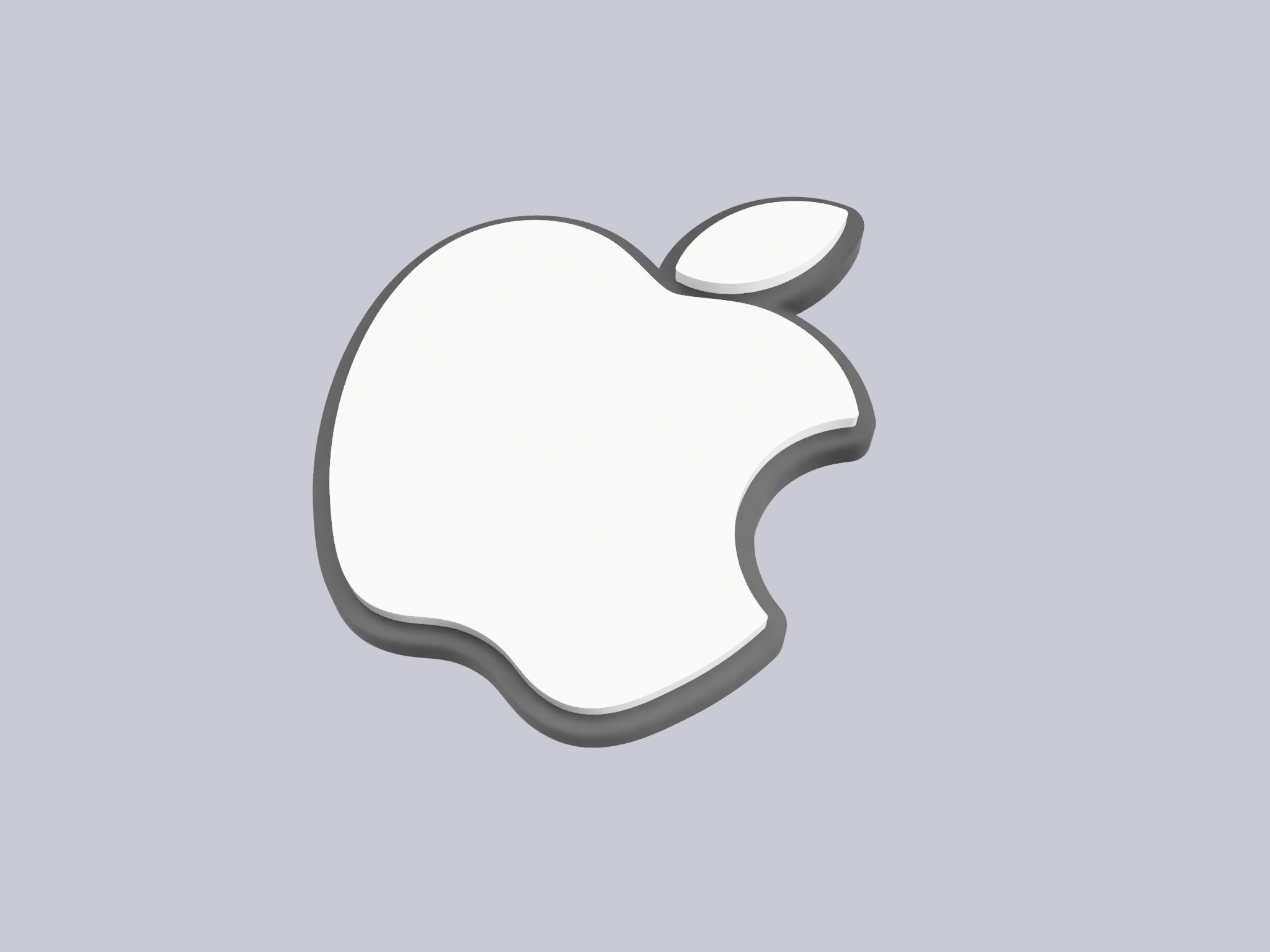 Apple Refrigerator Magnet by Loiseau créatif | Download free STL model ...