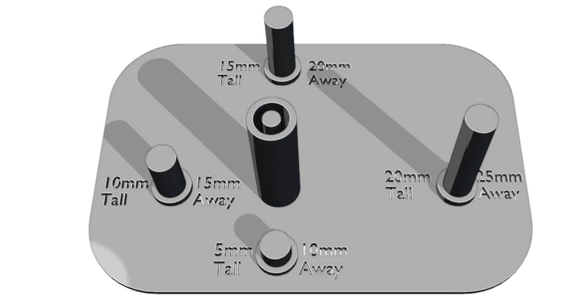 Advanced Retraction and Stringing Test by Grayfaux | Download free STL ...