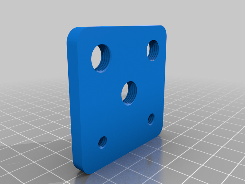 Bowden Connector Thread Checker by GrubbyZebra | Download free STL ...