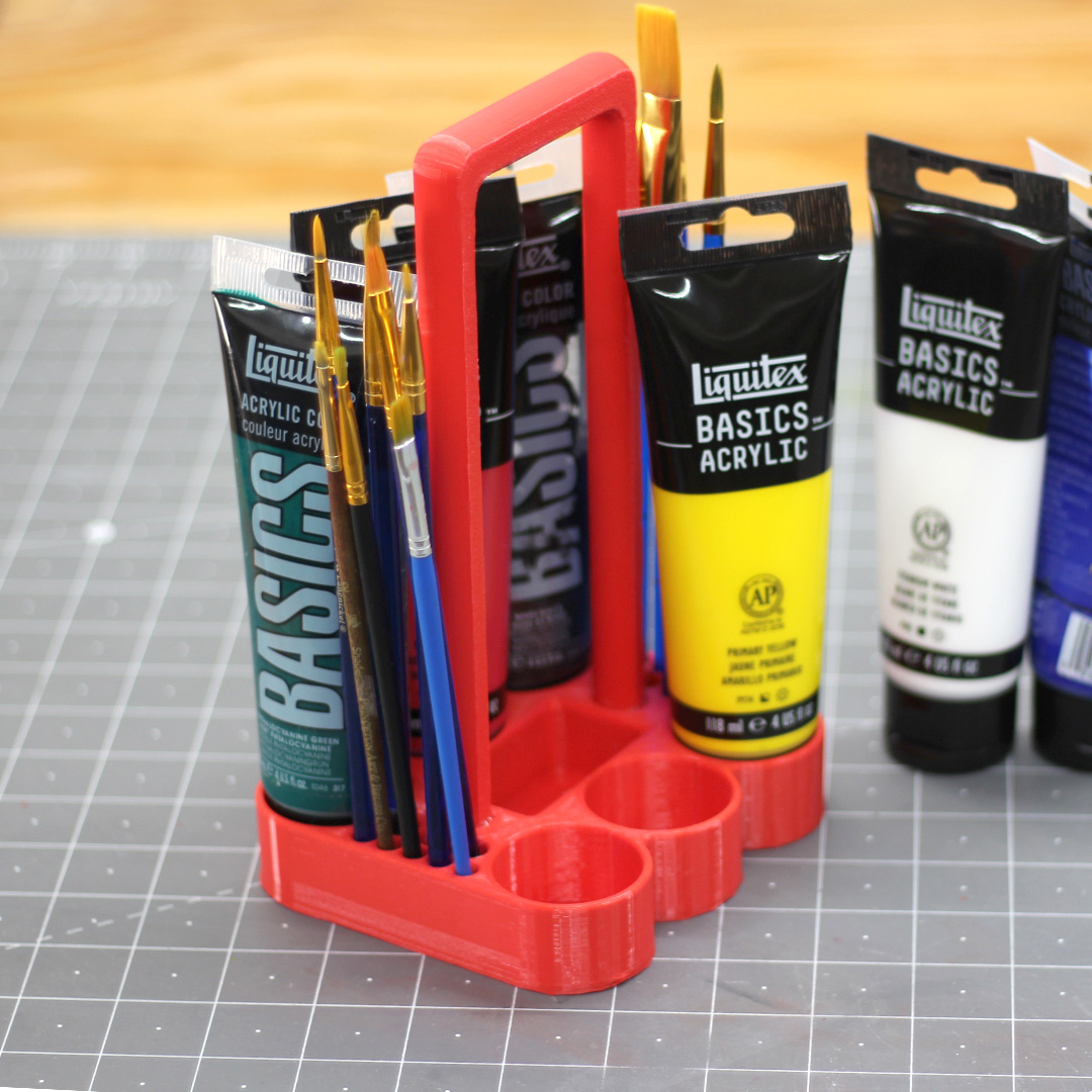 Liquitex 4oz Paint Cradle by RadBench | Download free STL model ...