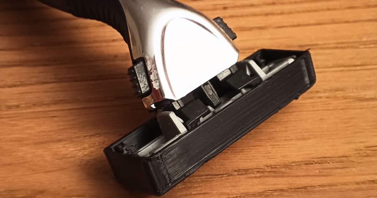 Gilette Sensor Excel cap by sblaisot | Download free STL model ...