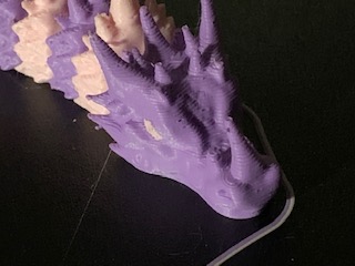 Articulated Dragon dual color printable by steve smith | Download free ...