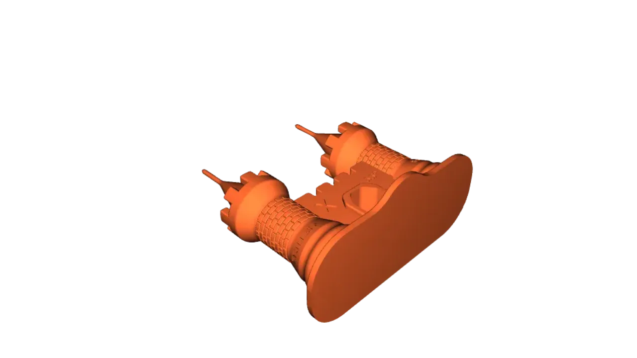 FRILL3D Castle (Test Print) by FRILL3D Designs | Download free STL ...