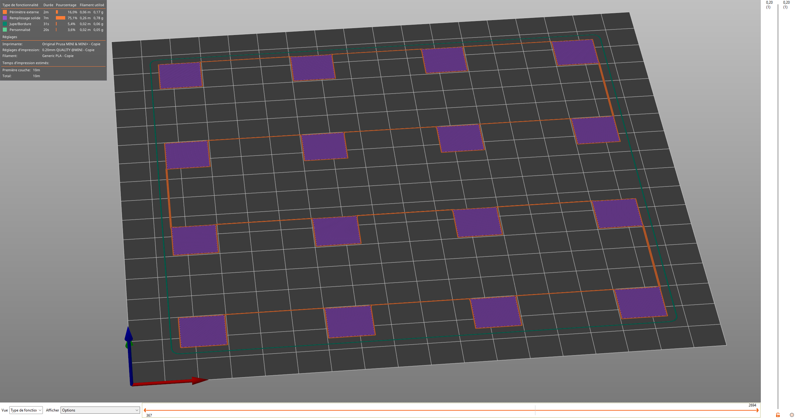 First Layer calibration With Line by Arash68 | Download free STL model ...