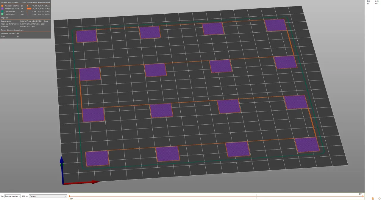 First Layer calibration With Line by Arash68 | Download free STL model ...