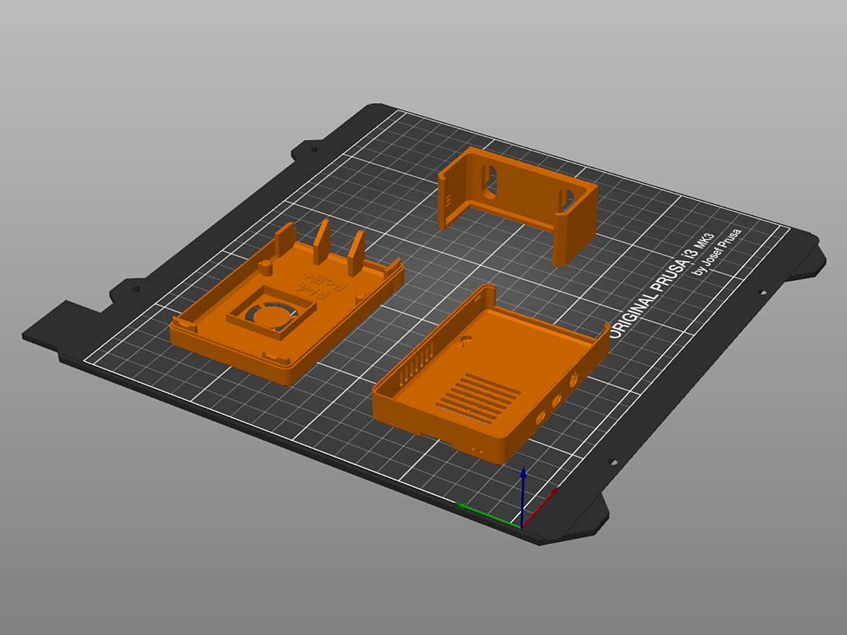 Updated Pi-4 Case with PoE+ Hat by OzRocky | Download free STL model ...
