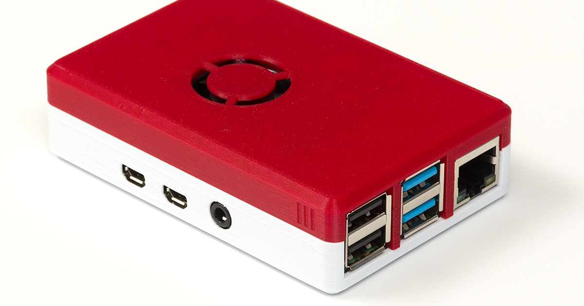 Updated Pi-4 Case with PoE+ Hat by OzRocky | Download free STL model ...